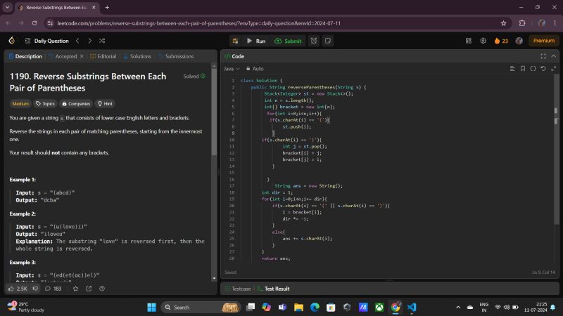 Prasanjit Bhoi on LinkedIn: ️23/30 Day 23 of solving Leetcode POTD ... Prasanjit Bhoi on LinkedIn: ️23/30 Day 23 of solving Leetcode POTD ...