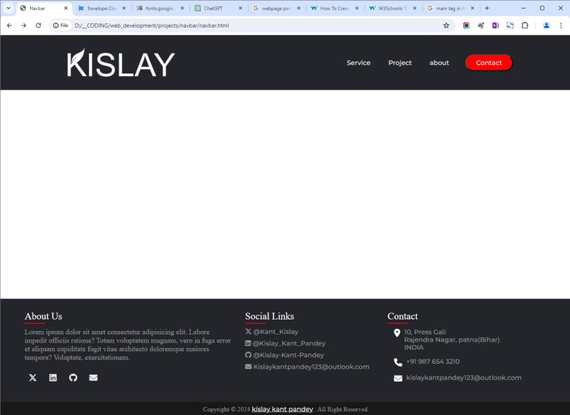 Kislay kant pandey on LinkedIn: #30projectchallenge #websitedesign # ... Kislay kant pandey on LinkedIn: #30projectchallenge #websitedesign # ...