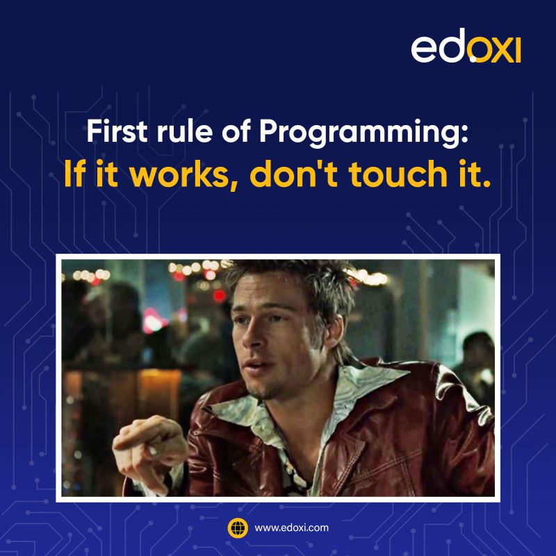 EDOXI on LinkedIn: #programming #programmingmemes EDOXI on LinkedIn: #programming #programmingmemes