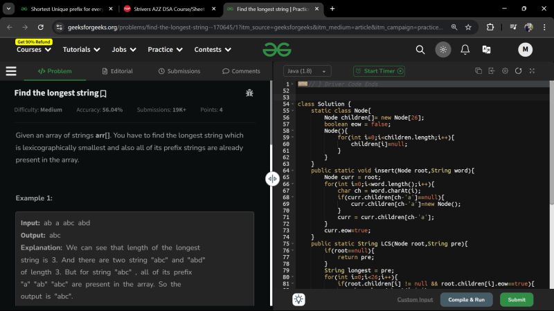 Maneesh Rawat on LinkedIn: #dsa #java #leetcode #arrays #strings # ... Maneesh Rawat on LinkedIn: #dsa #java #leetcode #arrays #strings # ...
