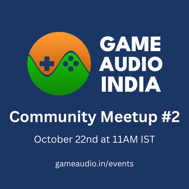 Game Audio India on LinkedIn: #gameaudioindia #gameaudio # ... Game Audio India on LinkedIn: #gameaudioindia #gameaudio # ...