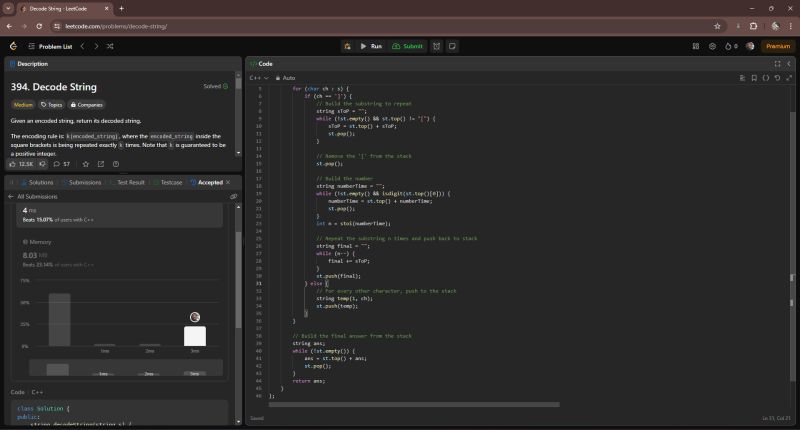 Robin Poonia on LinkedIn: #leetcode #codingchallenge #decodestring # ... Robin Poonia on LinkedIn: #leetcode #codingchallenge #decodestring # ...