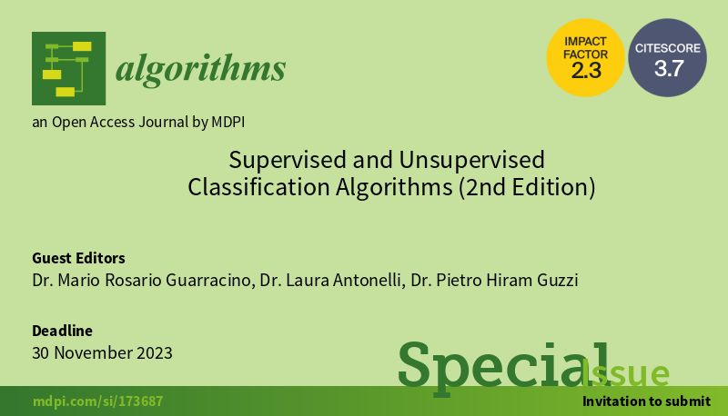 Algorithms MDPI on LinkedIn: #specialissue #mdpialgorithms # ... Algorithms MDPI on LinkedIn: #specialissue #mdpialgorithms # ...
