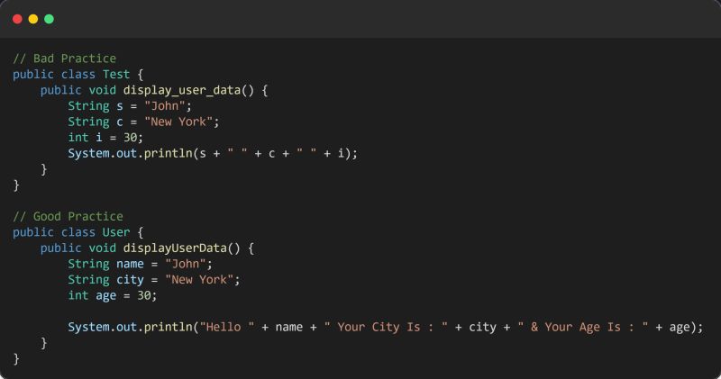 Satyajit Bhatt on LinkedIn: #java #bestpractice #programming #coding Satyajit Bhatt on LinkedIn: #java #bestpractice #programming #coding