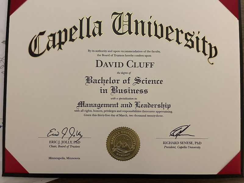 David Cluff on LinkedIn: Well I officially finished my bachelors degree ... David Cluff on LinkedIn: Well I officially finished my bachelors degree ...