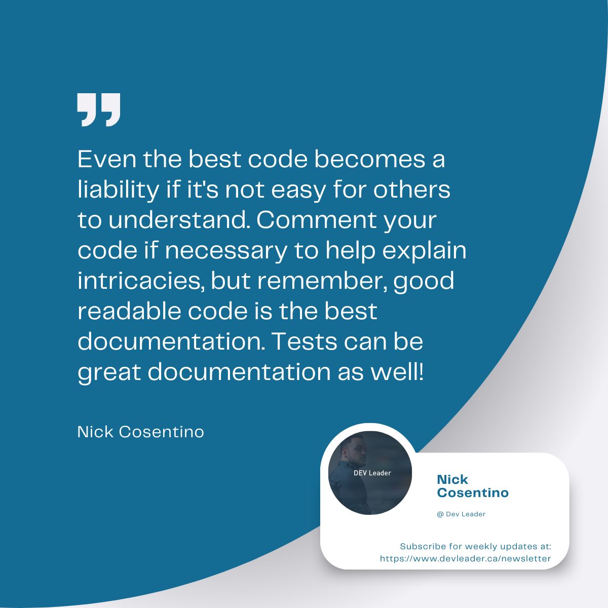 Nick Cosentino on LinkedIn: #code #coding #programmer #programmers # ... Nick Cosentino on LinkedIn: #code #coding #programmer #programmers # ...