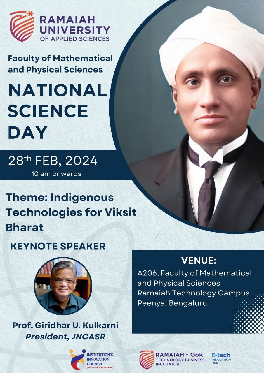 Deepak Kumar on LinkedIn: #nationalscienceday #ruas #science # ... Deepak Kumar on LinkedIn: #nationalscienceday #ruas #science # ...