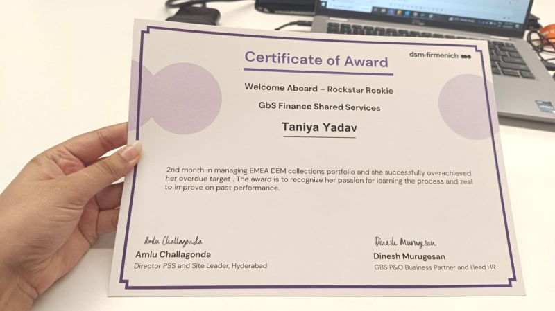 Taniya Yadav on LinkedIn: #milestoneachievement #firstaward #gratitude ... Taniya Yadav on LinkedIn: #milestoneachievement #firstaward #gratitude ...