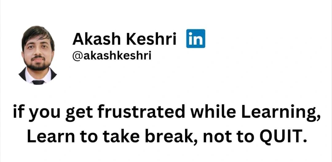 Akash Keshri on LinkedIn: #softwareengineering #programming #thoughts # ... Akash Keshri on LinkedIn: #softwareengineering #programming #thoughts # ...