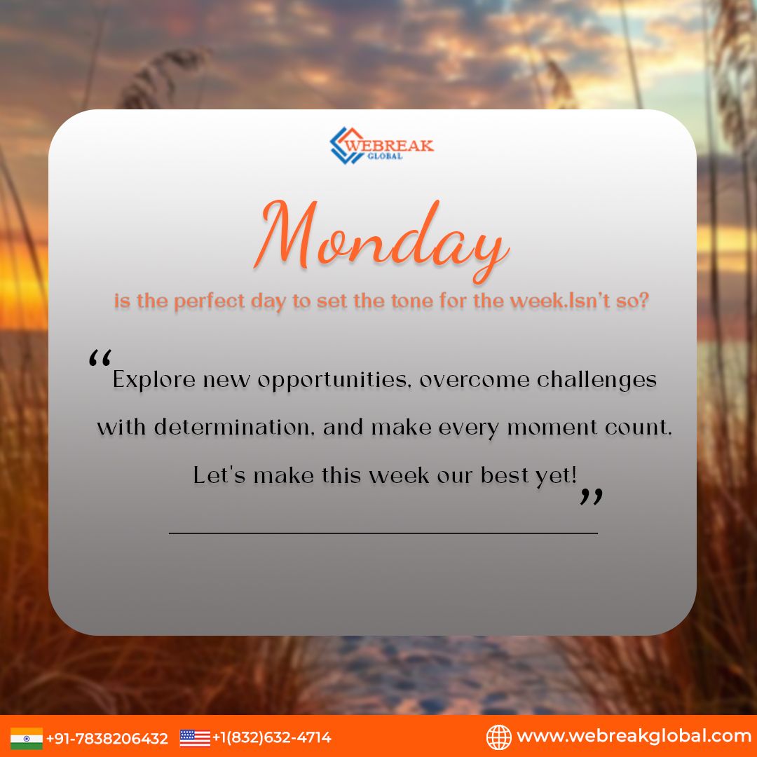 WebReak Global on LinkedIn: #mondaymotivation #webreakglobal #webdesign ... WebReak Global on LinkedIn: #mondaymotivation #webreakglobal #webdesign ...
