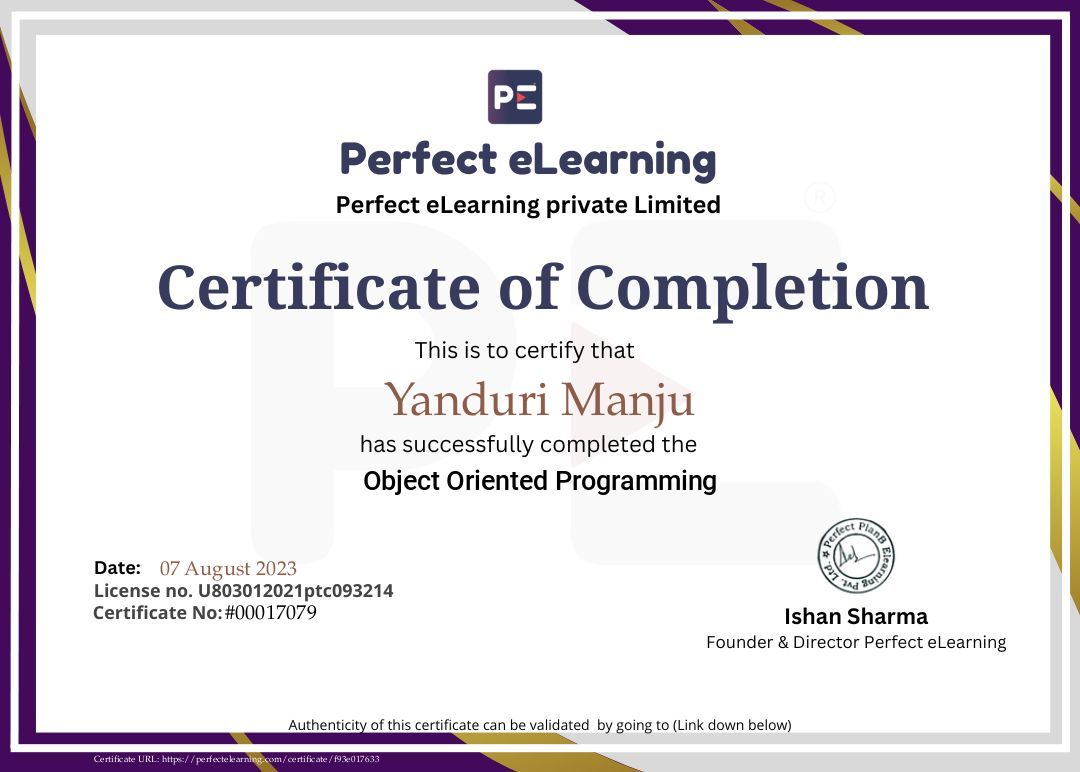 MANJUNATH YANDURI on LinkedIn: #python #java #objectorientedprogramming ... MANJUNATH YANDURI on LinkedIn: #python #java #objectorientedprogramming ...