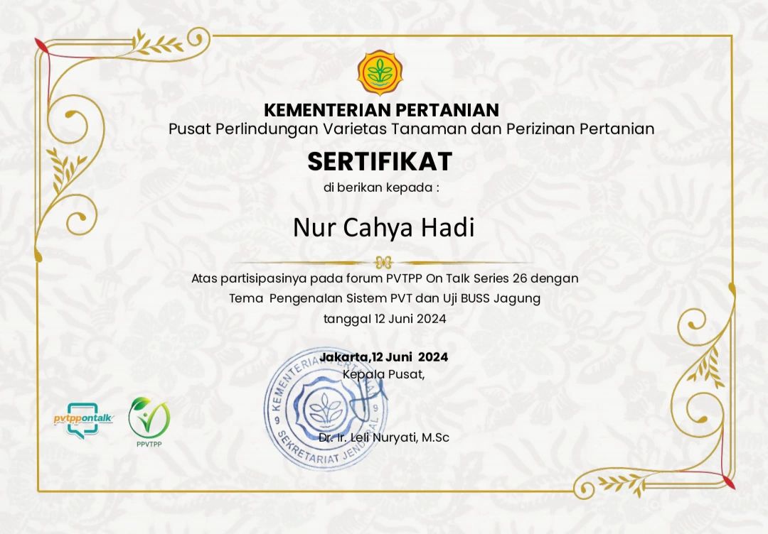 Nur Cahya Hadi on LinkedIn: One part of increase my knowledge about ... Nur Cahya Hadi on LinkedIn: One part of increase my knowledge about ...