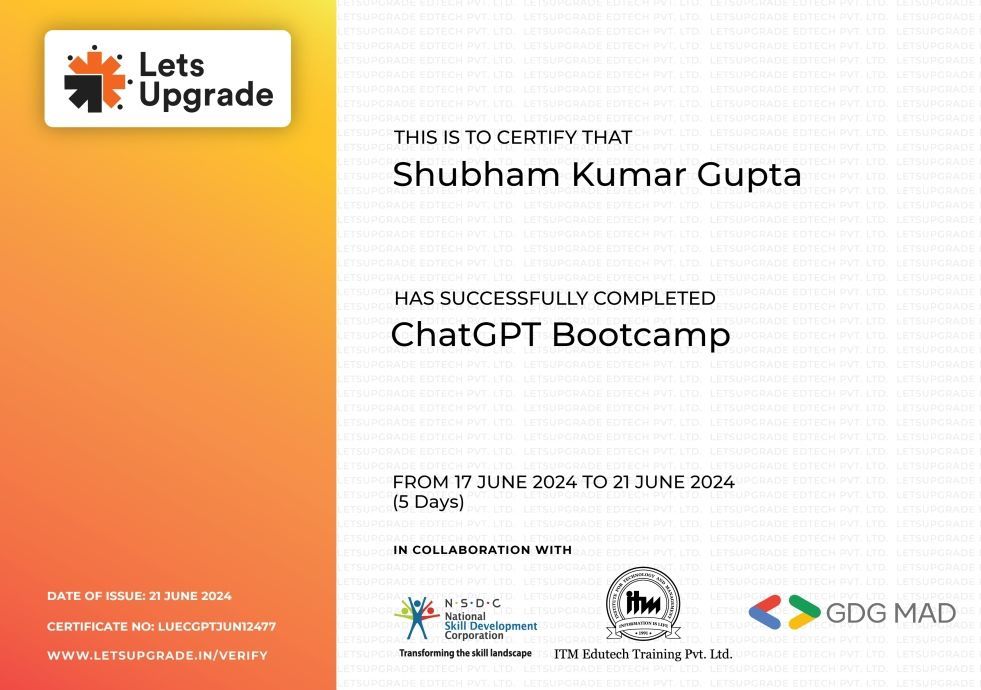 Shubham Kumar Gupta on LinkedIn: Hey Everyone, I am excited to share ... Shubham Kumar Gupta on LinkedIn: Hey Everyone, I am excited to share ...