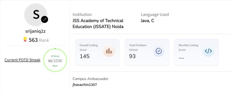 Srijan Yash on LinkedIn: #100daysofcode #learninpublic #codenewbie # ... Srijan Yash on LinkedIn: #100daysofcode #learninpublic #codenewbie # ...