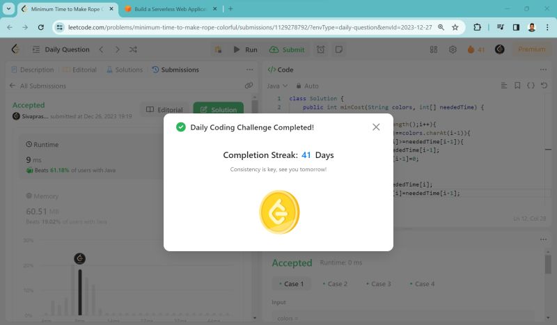 Prasad R on LinkedIn: #100daychallenge #leetcode #dailycoding #dsa # ... Prasad R on LinkedIn: #100daychallenge #leetcode #dailycoding #dsa # ...