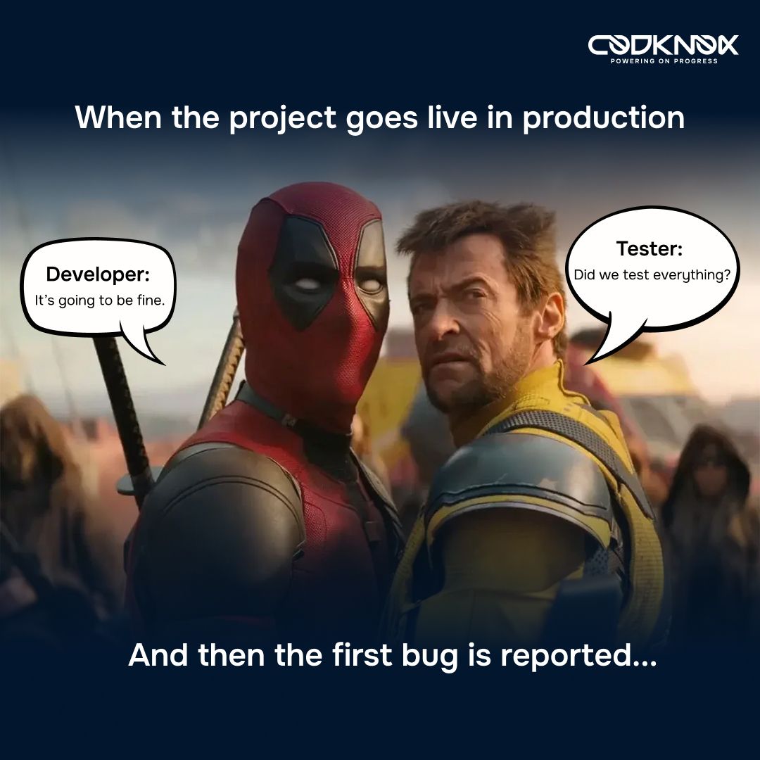 Codknox on LinkedIn: #techlife #bughunt #softwaredevelopment # ... Codknox on LinkedIn: #techlife #bughunt #softwaredevelopment # ...