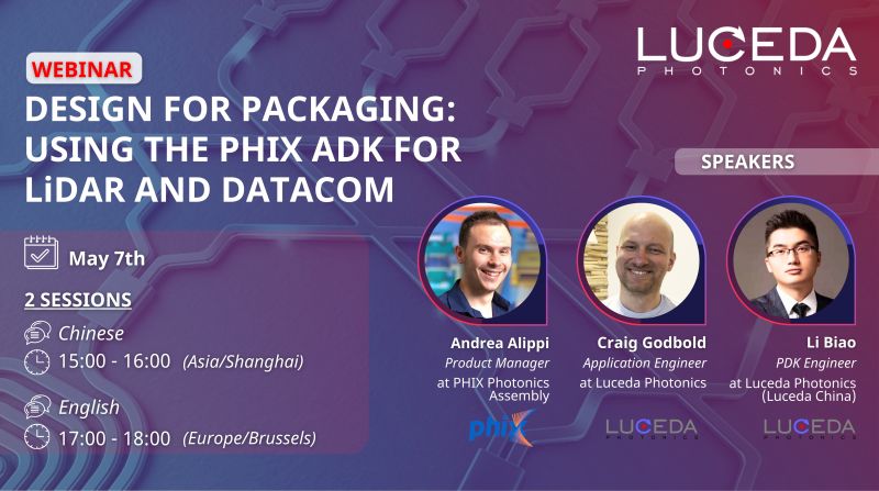 Luceda Photonics on LinkedIn: Events | Luceda Photonics Luceda Photonics on LinkedIn: Events | Luceda Photonics