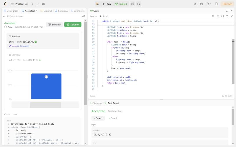 Paramaguru V on LinkedIn: #coding #leetcode #problemsolving # ... Paramaguru V on LinkedIn: #coding #leetcode #problemsolving # ...
