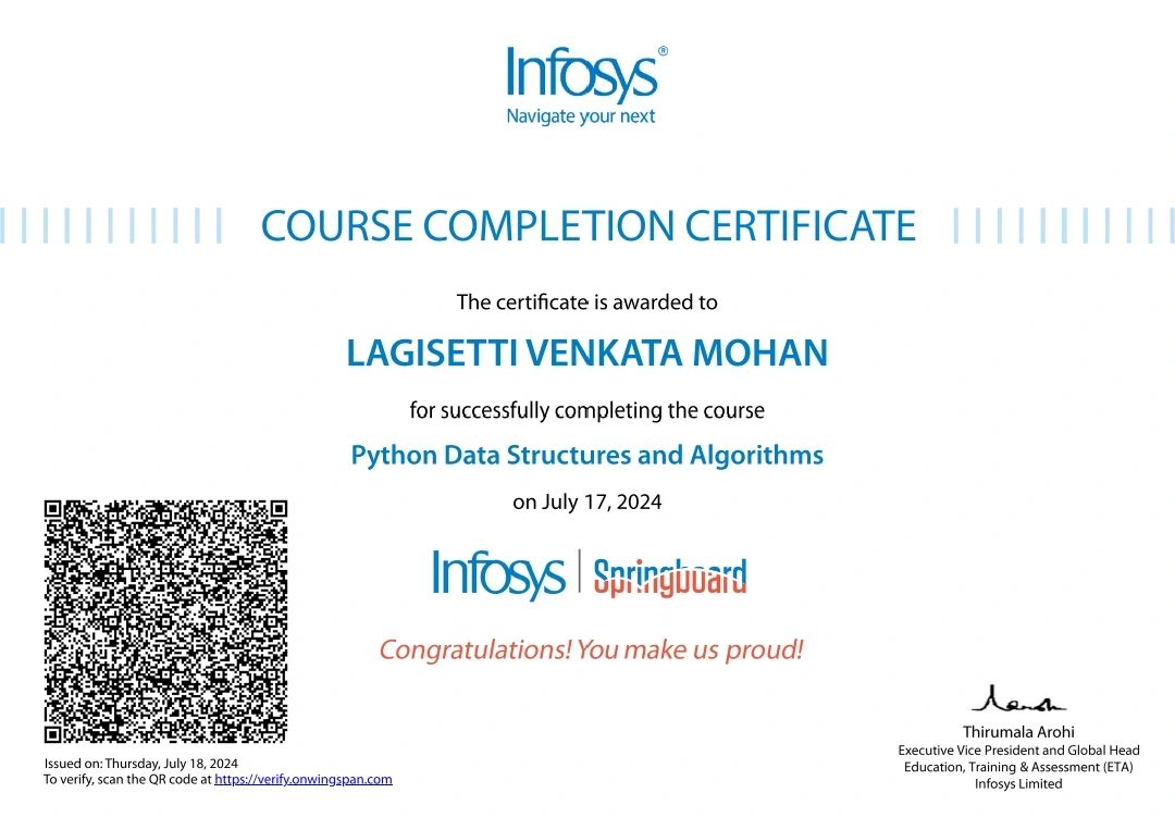 L.Venkat mohan on LinkedIn: #helloconnections #pythonprogramming # ... L.Venkat mohan on LinkedIn: #helloconnections #pythonprogramming # ...