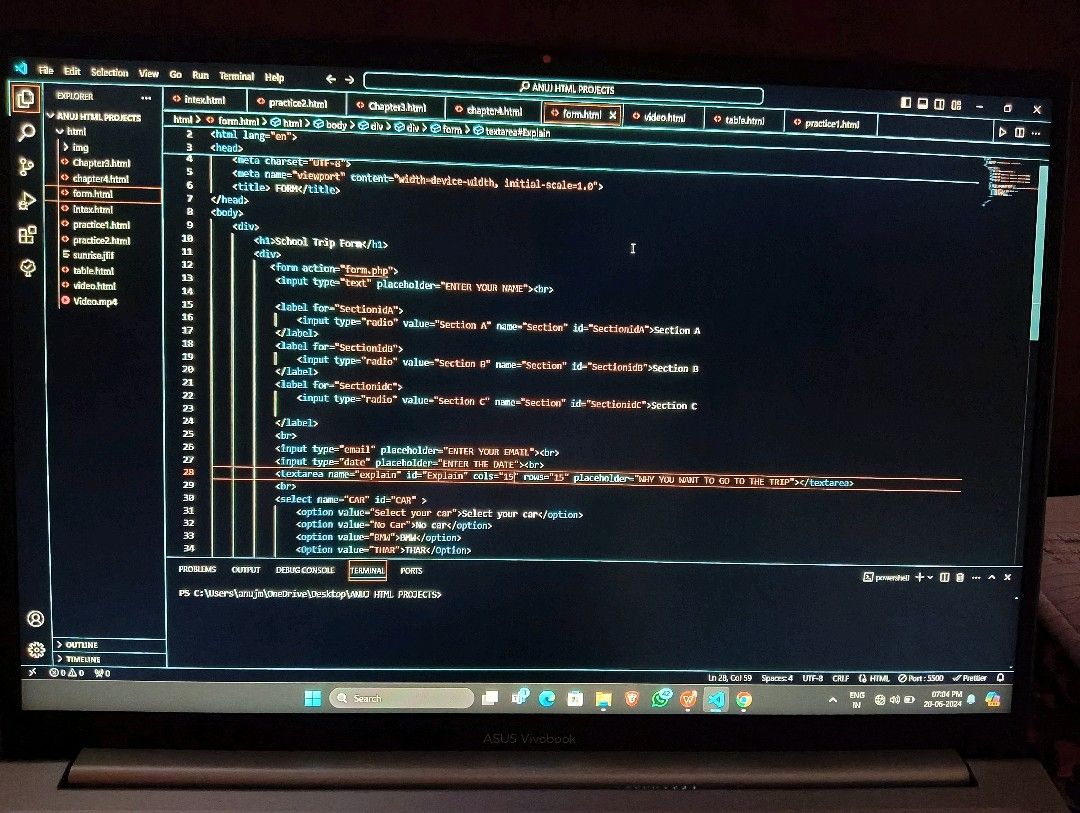 Anuj Mishra on LinkedIn: #webdevelopment #html #learningjourney #coding ... Anuj Mishra on LinkedIn: #webdevelopment #html #learningjourney #coding ...