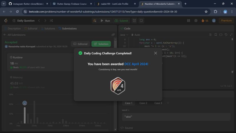 Korrapati Thirumala Narasimha Naidu on LinkedIn: #leetcode #consistency ... Korrapati Thirumala Narasimha Naidu on LinkedIn: #leetcode #consistency ...