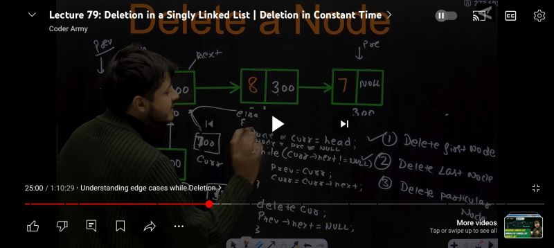 Ujjwal Bhadani on LinkedIn: #day24 #100daysofcode #code #linkedlist Ujjwal Bhadani on LinkedIn: #day24 #100daysofcode #code #linkedlist
