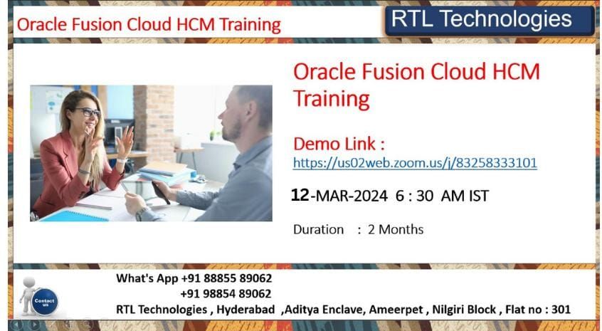 Swetha Sharma on LinkedIn: Course : Oracle Fusion Cloud HCM Techno ... Swetha Sharma on LinkedIn: Course : Oracle Fusion Cloud HCM Techno ...