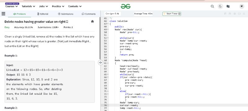 Mayank Prasher on LinkedIn: #100daysofcode #dsa #problemsolving # ... Mayank Prasher on LinkedIn: #100daysofcode #dsa #problemsolving # ...