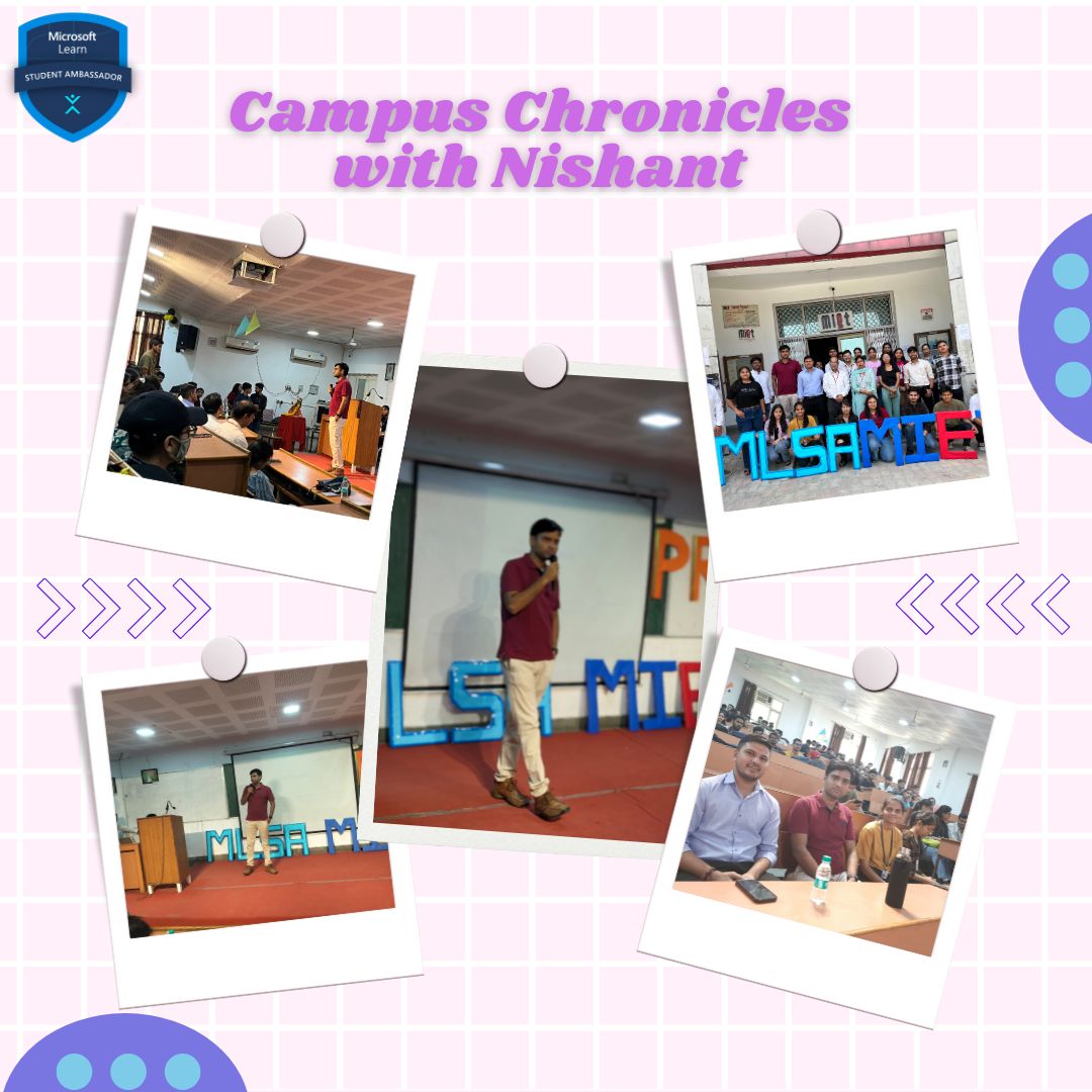 Nishant Bhardwaj's insights on career guidance | MLSA MIET posted on ... Nishant Bhardwaj's insights on career guidance | MLSA MIET posted on ...