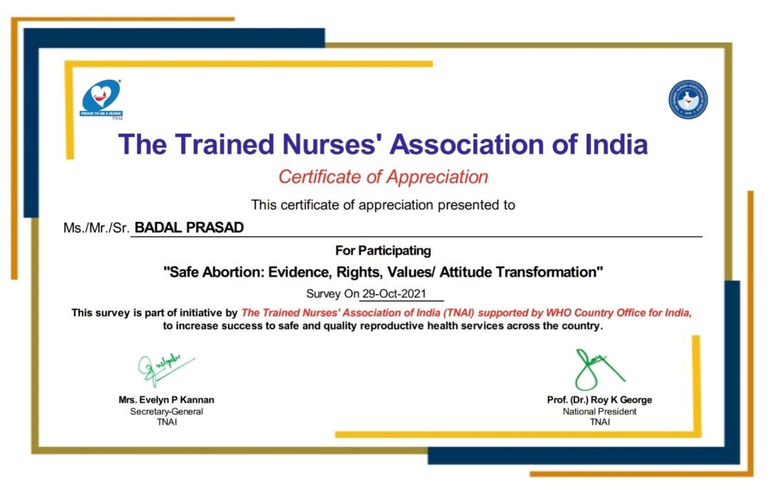 Badal Prasad on LinkedIn: #nursing #nurses #health #transformation #india Badal Prasad on LinkedIn: #nursing #nurses #health #transformation #india