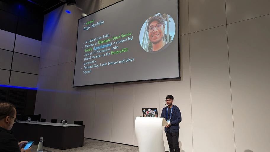 Rajiv Harlalka on LinkedIn: #pgconfeu #postgresql Rajiv Harlalka on LinkedIn: #pgconfeu #postgresql