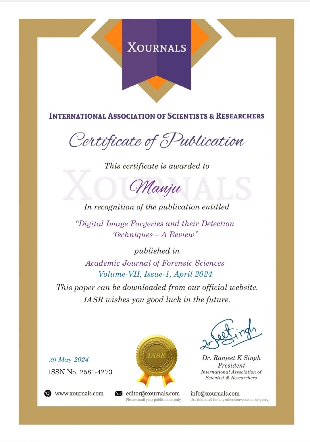 Manju Sihag on LinkedIn: #forensicscience #digitalforensics # ... Manju Sihag on LinkedIn: #forensicscience #digitalforensics # ...