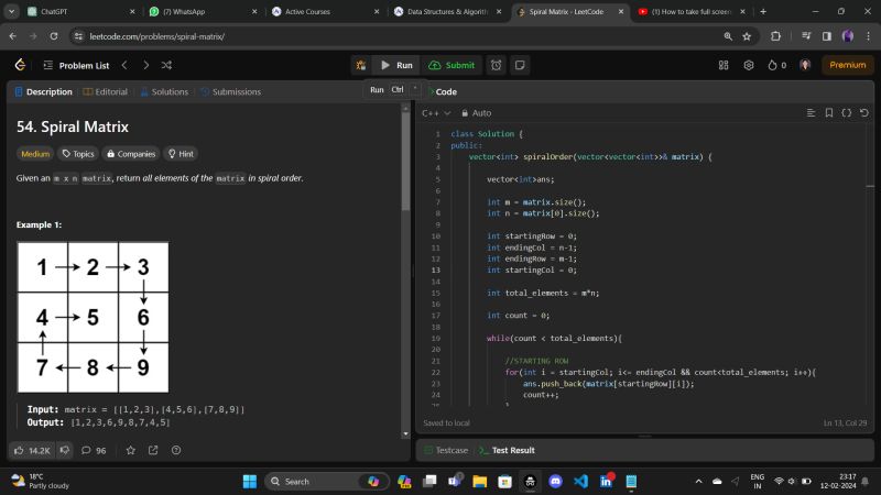 Vaibhav Telse on LinkedIn: #dsa #leetcode #codehelp #codingjourney Vaibhav Telse on LinkedIn: #dsa #leetcode #codehelp #codingjourney