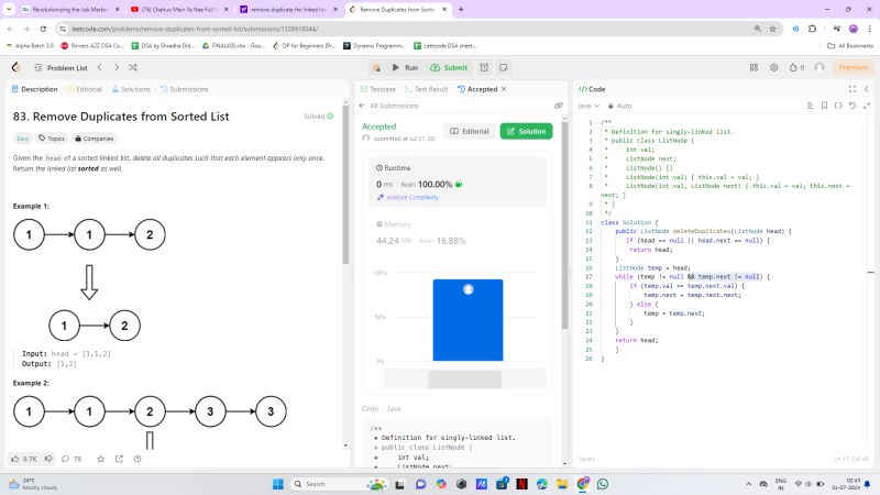Aman Patre on LinkedIn: #day6 #100daysofcode #leetcode #greekforgreeks ... Aman Patre on LinkedIn: #day6 #100daysofcode #leetcode #greekforgreeks ...