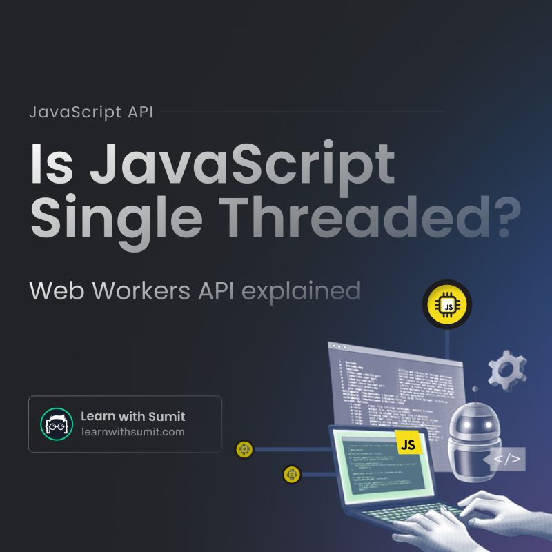 Ayan Upadhaya on LinkedIn: JS web worker api concept nicely explained ... Ayan Upadhaya on LinkedIn: JS web worker api concept nicely explained ...