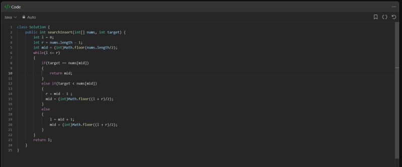 Abdul kalam Aasath on LinkedIn: Day 6 on LeetCode: Binary Search ... Abdul kalam Aasath on LinkedIn: Day 6 on LeetCode: Binary Search ...