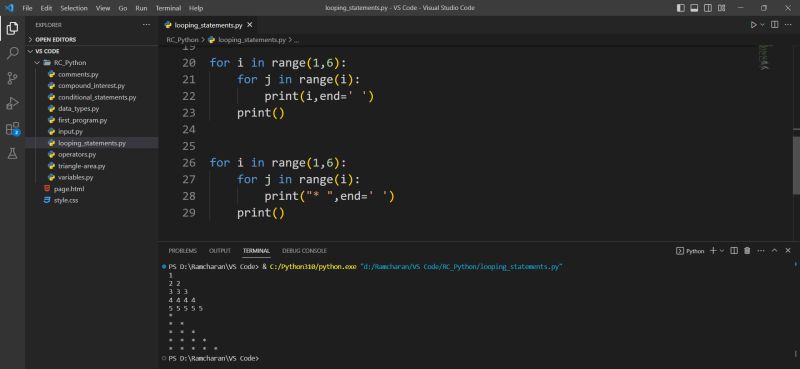 Ramcharan Gondela on LinkedIn: #python #pythonprogramming #pythoncoding ... Ramcharan Gondela on LinkedIn: #python #pythonprogramming #pythoncoding ...