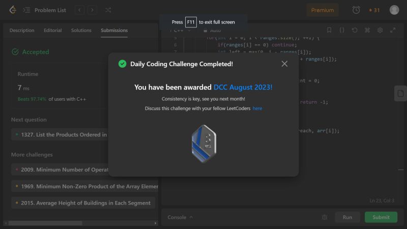 Pratik Magdum on LinkedIn: #leetcode #codingchallenge #algorithmmastery ... Pratik Magdum on LinkedIn: #leetcode #codingchallenge #algorithmmastery ...