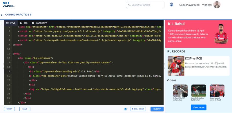 Vignesh S on LinkedIn: #nxtwave #ccbp #30daysofcode #day4 #html #css # ... Vignesh S on LinkedIn: #nxtwave #ccbp #30daysofcode #day4 #html #css # ...