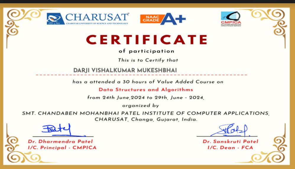 Vishal Darji on LinkedIn: #datastructures #algorithms # ... Vishal Darji on LinkedIn: #datastructures #algorithms # ...