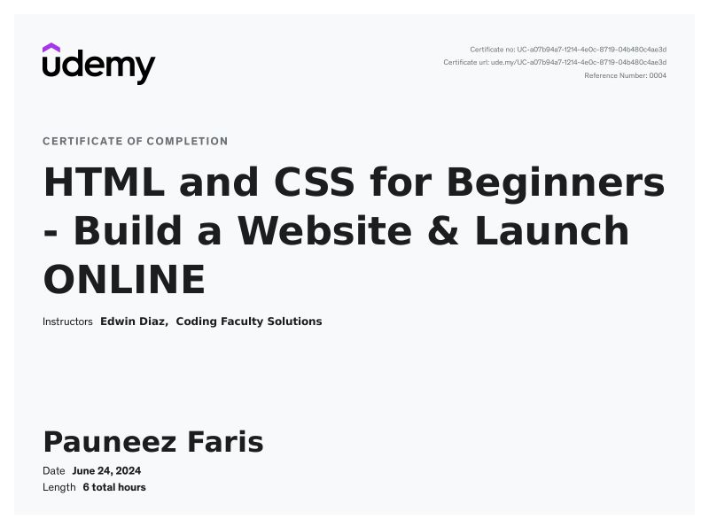 Pauneez Faris on LinkedIn: I just completed Pauneez Faris on LinkedIn: I just completed