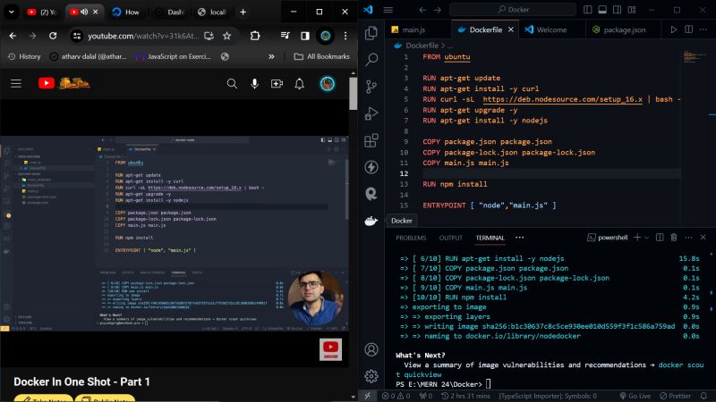 Atharv Dalal on LinkedIn: #docker #dockercontainer #piyushgarg Atharv Dalal on LinkedIn: #docker #dockercontainer #piyushgarg
