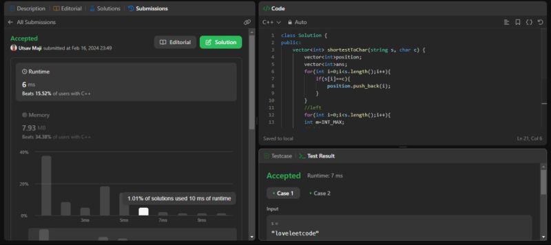 Utsav Maji on LinkedIn: #leetcode #cpp #codingjourney #dailycoding #dsa ... Utsav Maji on LinkedIn: #leetcode #cpp #codingjourney #dailycoding #dsa ...