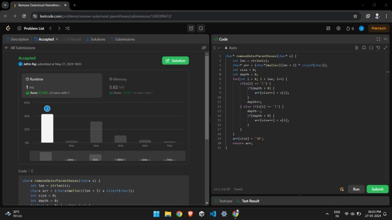 Gnana Jefrin Raj S on LinkedIn: #100daysofcode #coding #programming #c Gnana Jefrin Raj S on LinkedIn: #100daysofcode #coding #programming #c