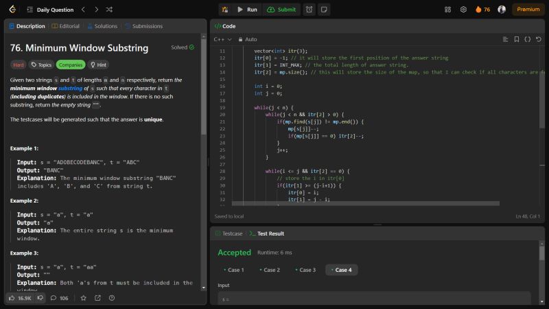 Harsh Seth on LinkedIn: #100daysofcodechallenge #cplusplus #algorithms ... Harsh Seth on LinkedIn: #100daysofcodechallenge #cplusplus #algorithms ...