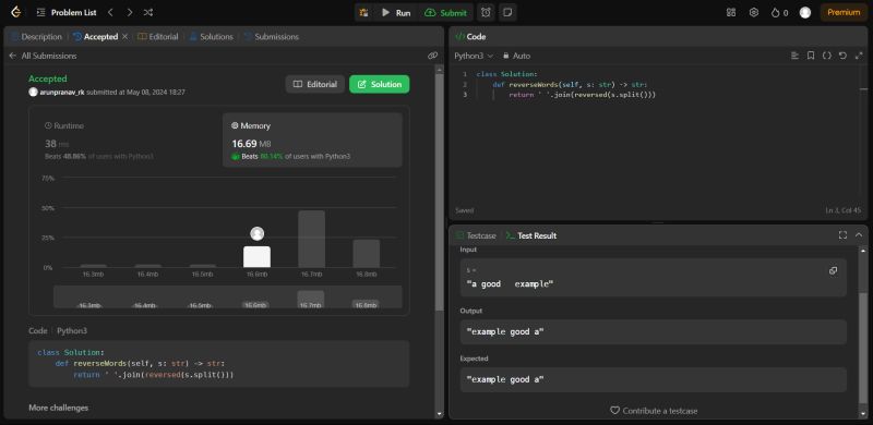 Arunpranav Rk on LinkedIn: #leetcode #edslash #codingchallenge Arunpranav Rk on LinkedIn: #leetcode #edslash #codingchallenge