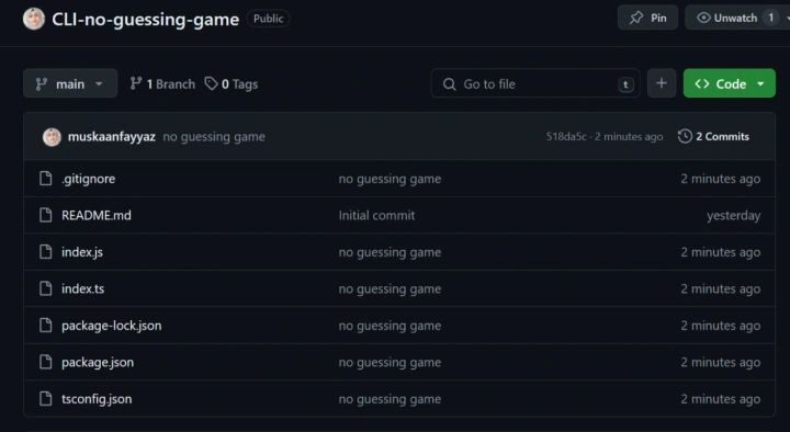 MUSKAAN FAYYAZ on LinkedIn: #cli #nodejs #npm #gamedev MUSKAAN FAYYAZ on LinkedIn: #cli #nodejs #npm #gamedev