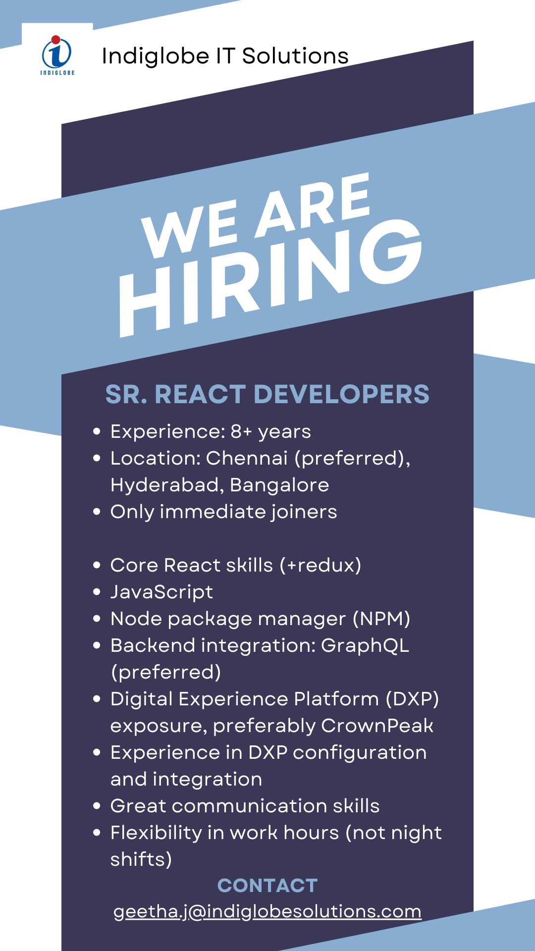 Yendamuri Swetha posted on LinkedIn Yendamuri Swetha posted on LinkedIn
