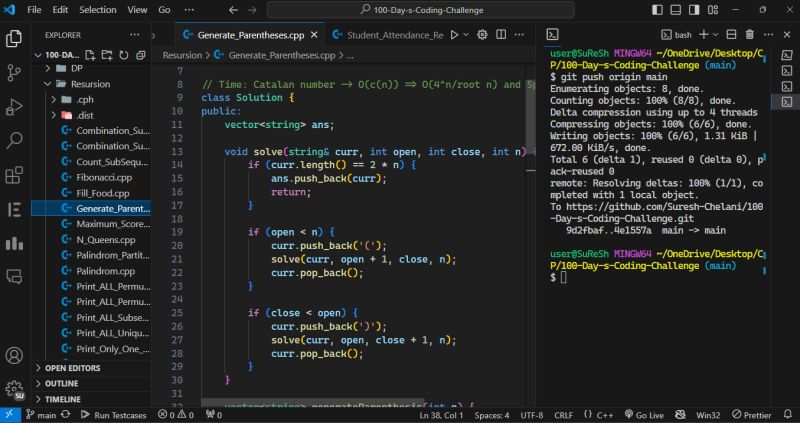 Suresh Chelani on LinkedIn: #100dayofcoding #100daysofcode #leetcode # ... Suresh Chelani on LinkedIn: #100dayofcoding #100daysofcode #leetcode # ...