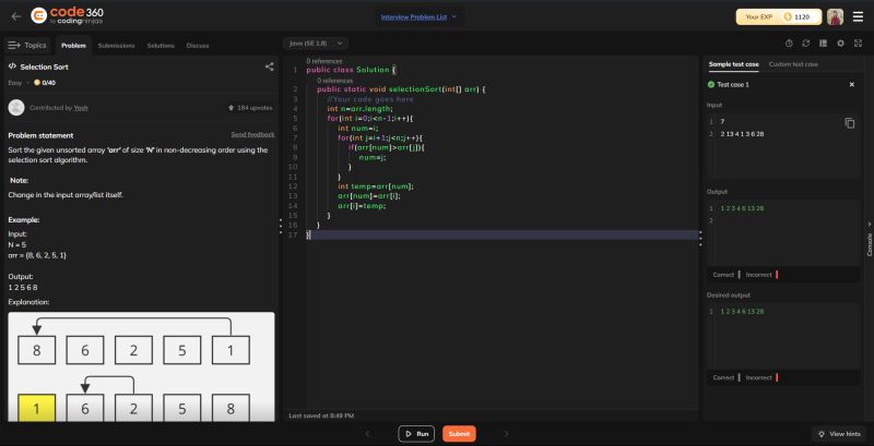 ARULMURUGAN N on LinkedIn: #problemsolving #100daysofcode #codingninjas ... ARULMURUGAN N on LinkedIn: #problemsolving #100daysofcode #codingninjas ...